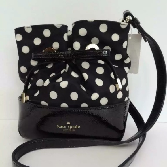 kate spade | Bags | Kate Spade Nwt Polkadot Drawstring Crossbody Bag ...